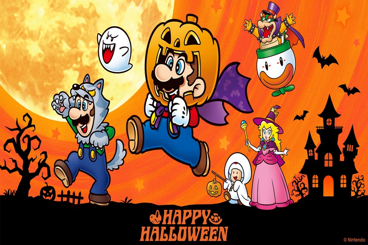 Mario Halloween Icons jetzt auf Switch Online