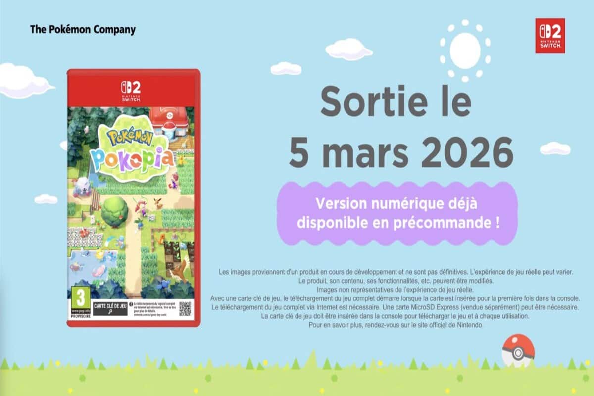 Pokémon Pokopia sortira le 5 mars exclusivement sur Switch 2