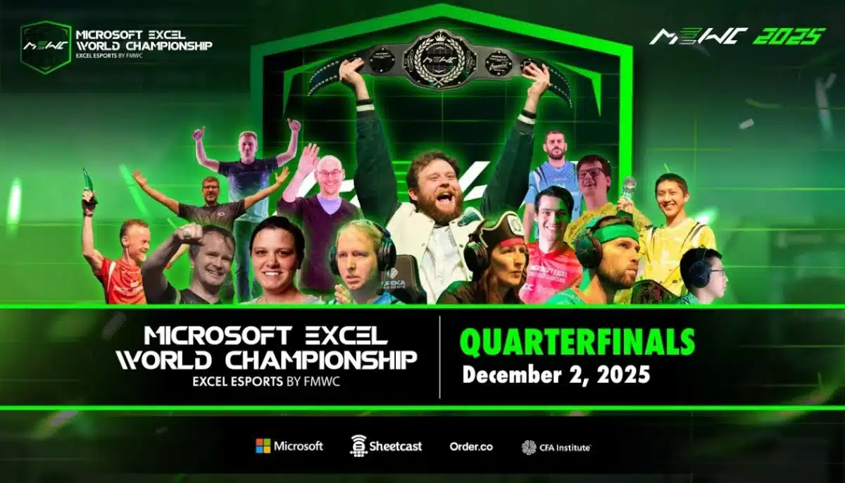 Microsoft Excel World Championship är nu avgjort i Las Vegas