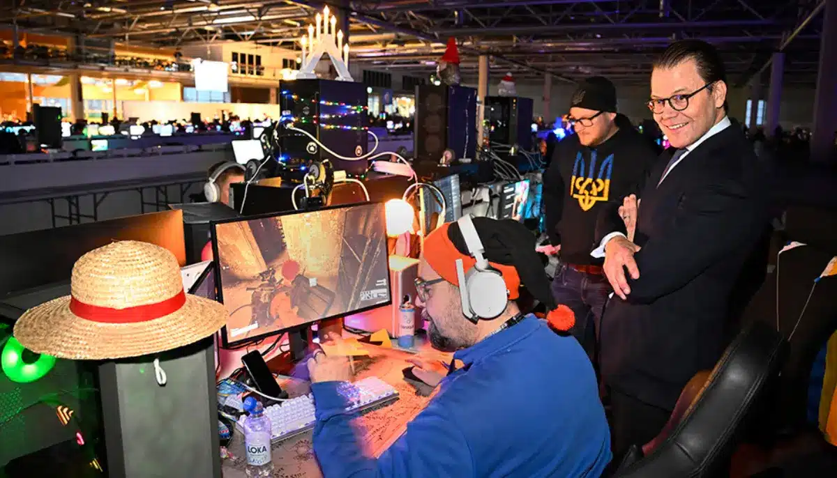 Dreamhack Stockholm 2025 fick kungligt besök av Prins Daniel