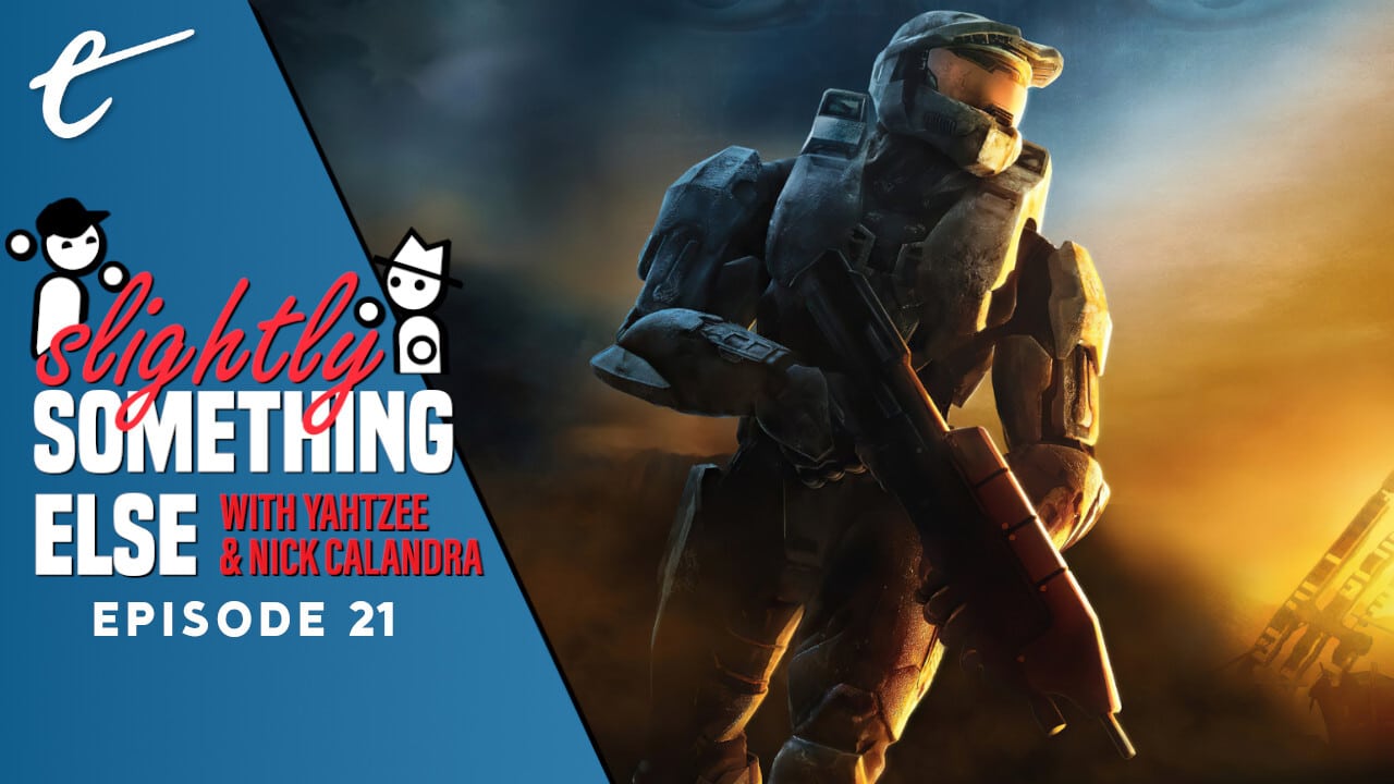Yahtzee Wants Nick to Explain Why Halo Is Good - Slightly Something Else