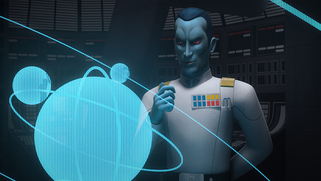 Why Ahsoka's Thrawn Is Called Heir to the Empire in Star Wars