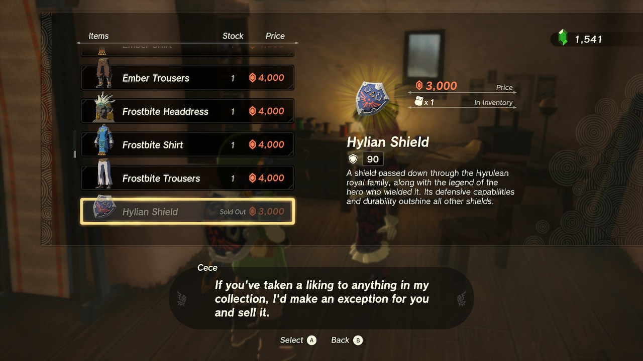 Where to Get Another Hylian Shield If It Breaks in Tears of the Kingdom (TotK)