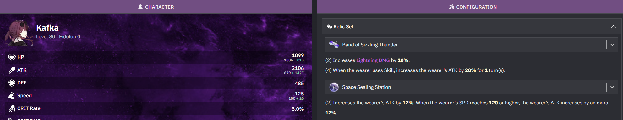 Best Kafka Build in Honkai: Star Rail