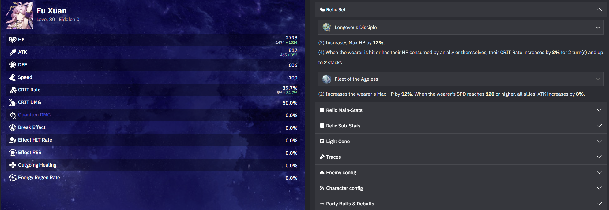 Best Fu Xuan Build in Honkai: Star Rail