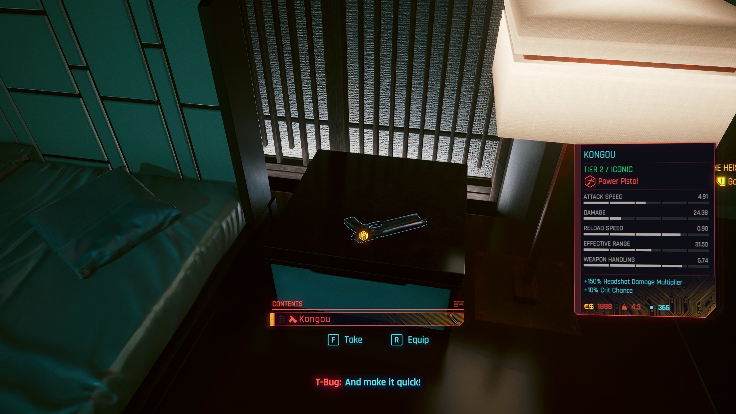 How to Get the Satori Katana in Cyberpunk 2077