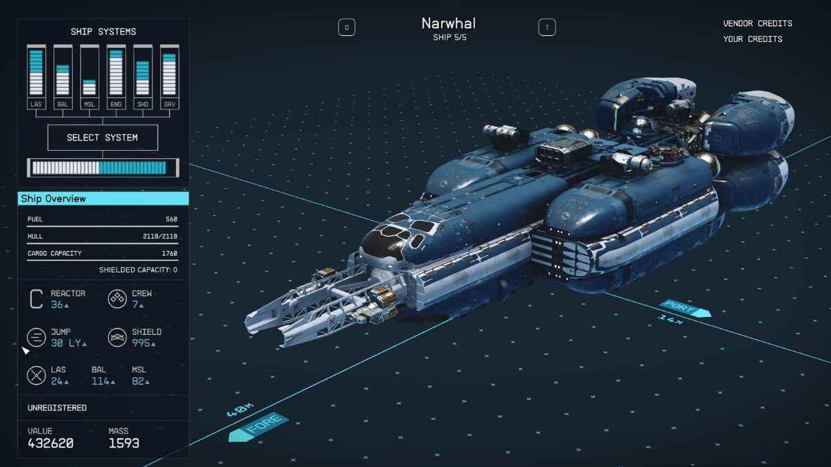 Where to Get the Narwhal Ship in Starfield