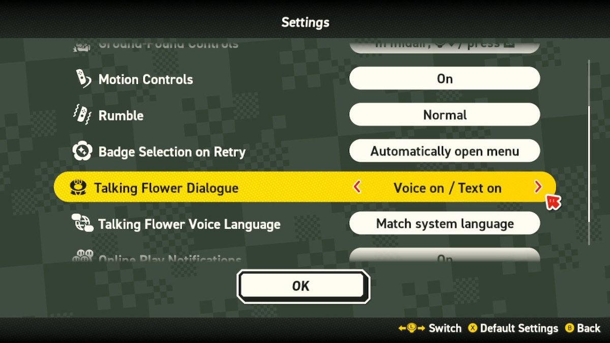How to Turn Off the Talking Flowers in Super Mario Wonder