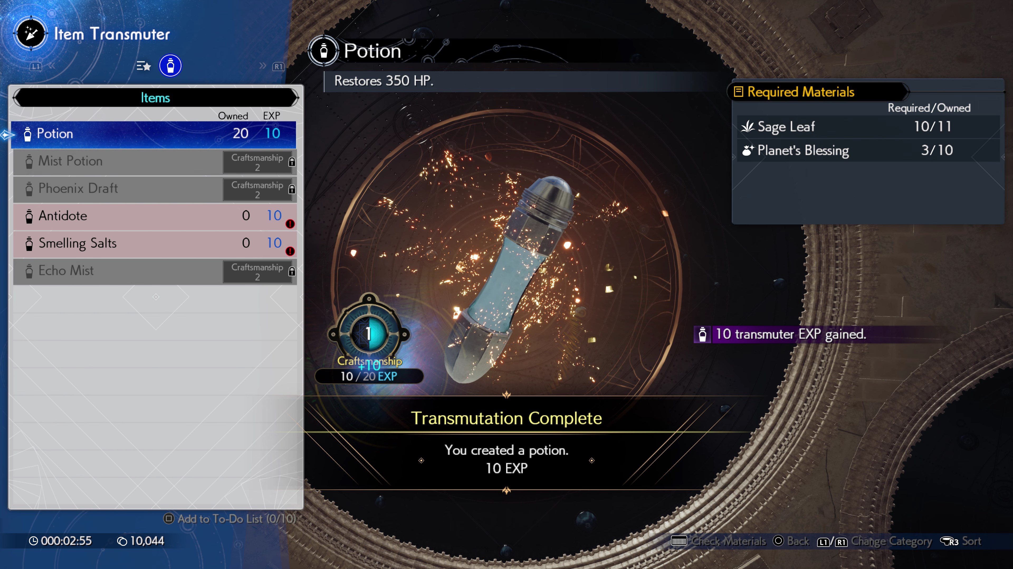 How to Increase Craftsmanship Level in FF7 Rebirth