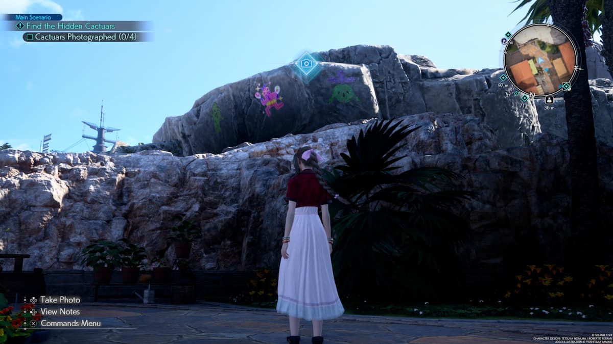 Where to Find Every Cactuar Picture in Costa Del Sol in FF7 Rebirth ...