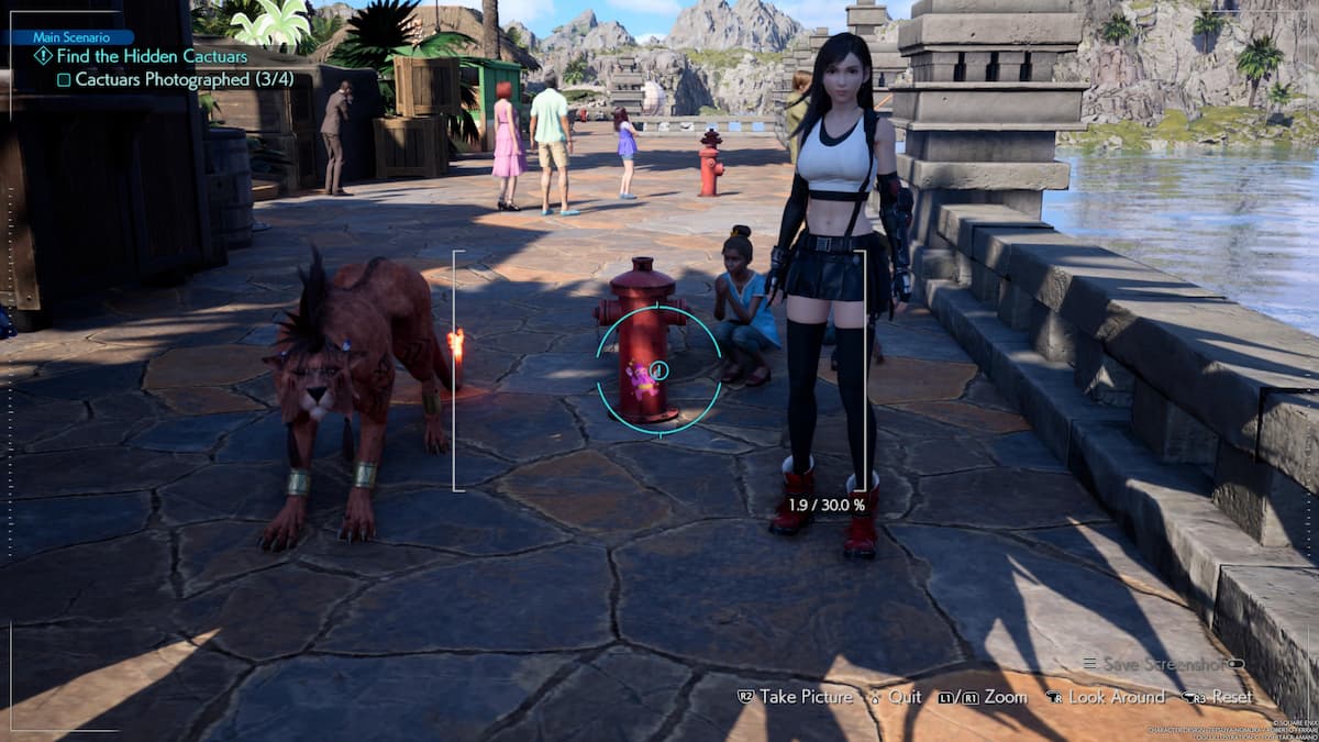 Where to Find Every Cactuar Picture in Costa Del Sol in FF7 Rebirth ...