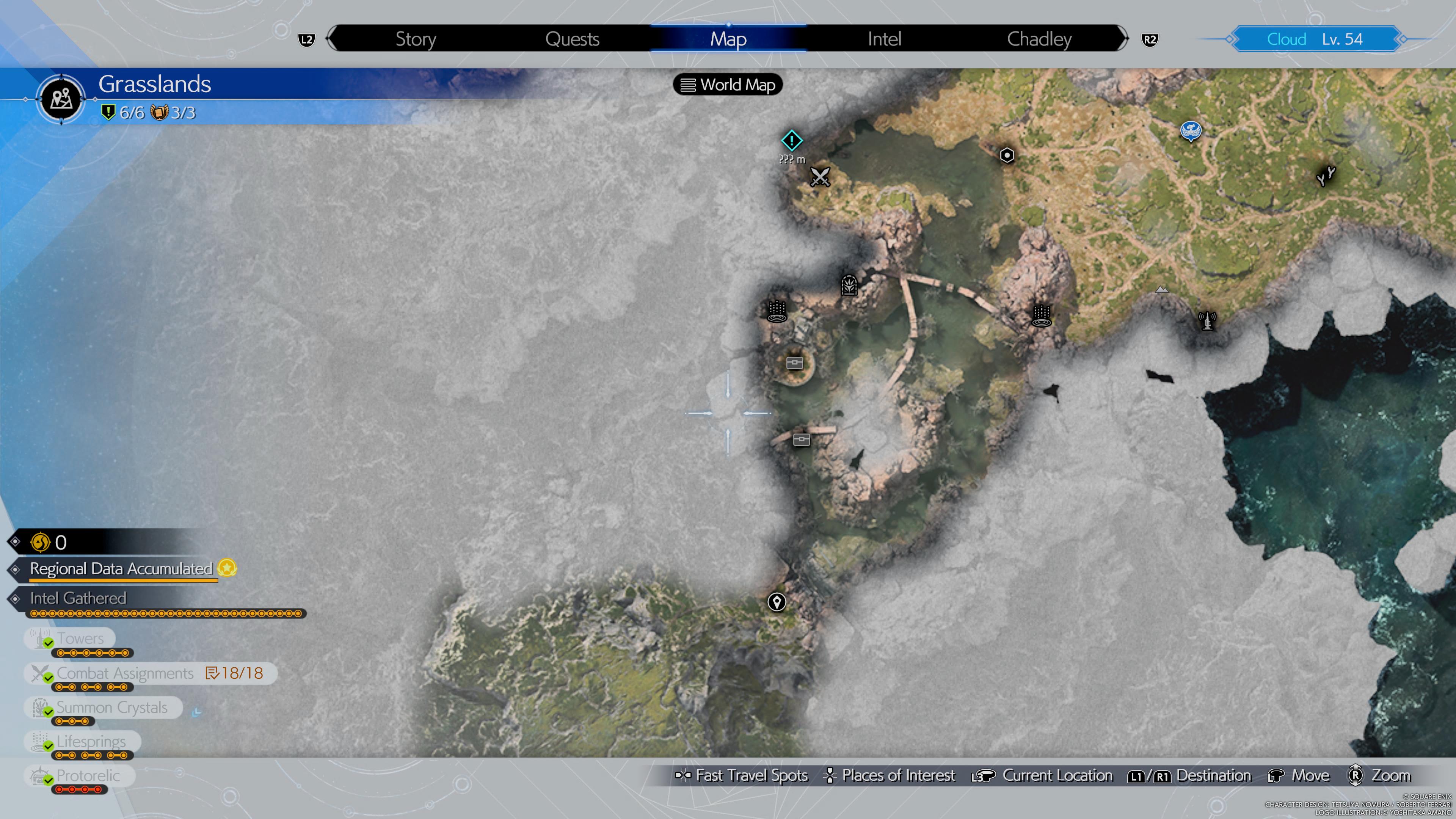 All Maps in Final Fantasy 7 (FF7) Rebirth