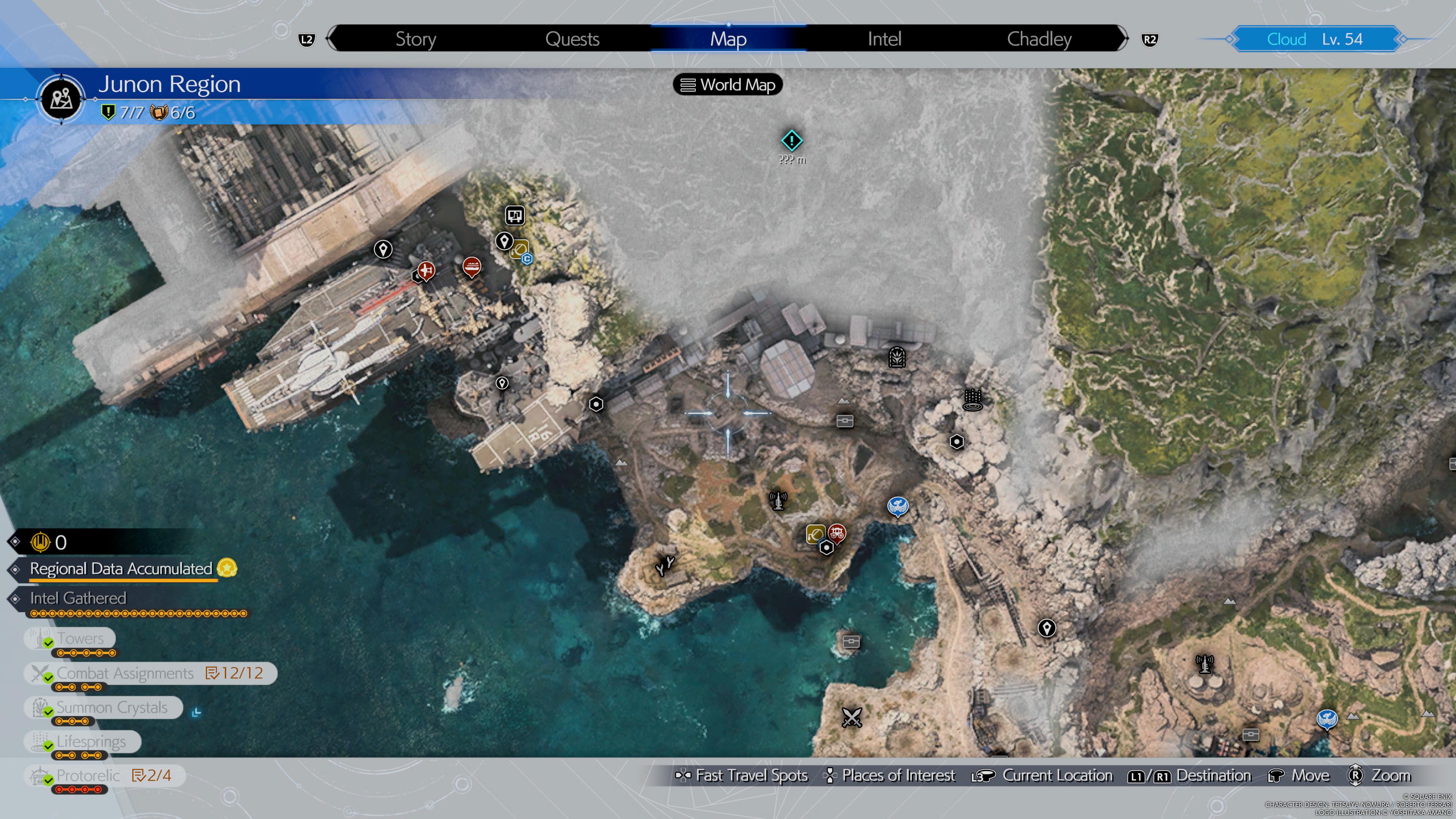 All Maps in Final Fantasy 7 (FF7) Rebirth