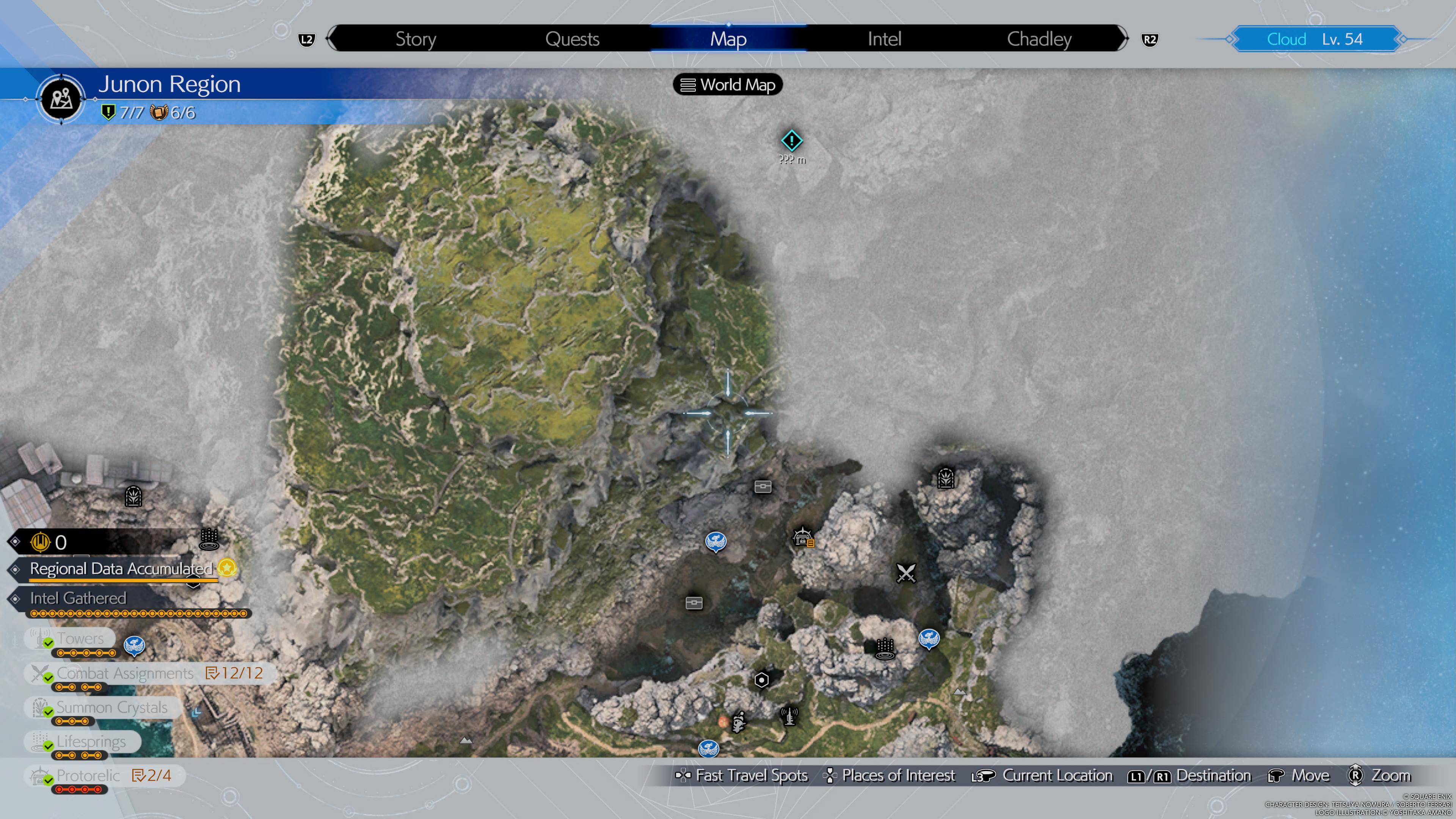 All Maps in Final Fantasy 7 (FF7) Rebirth