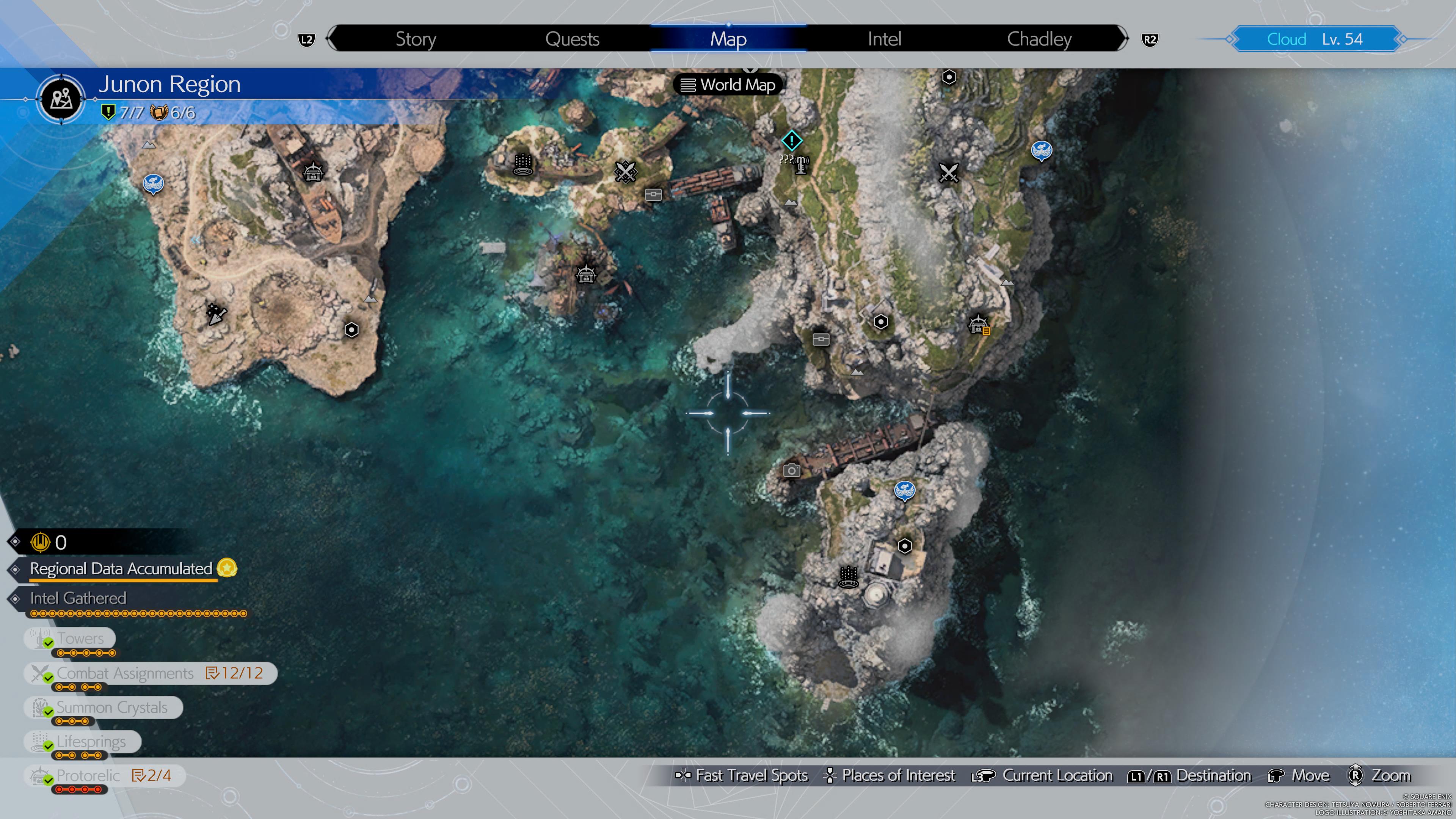 All Maps in Final Fantasy 7 (FF7) Rebirth