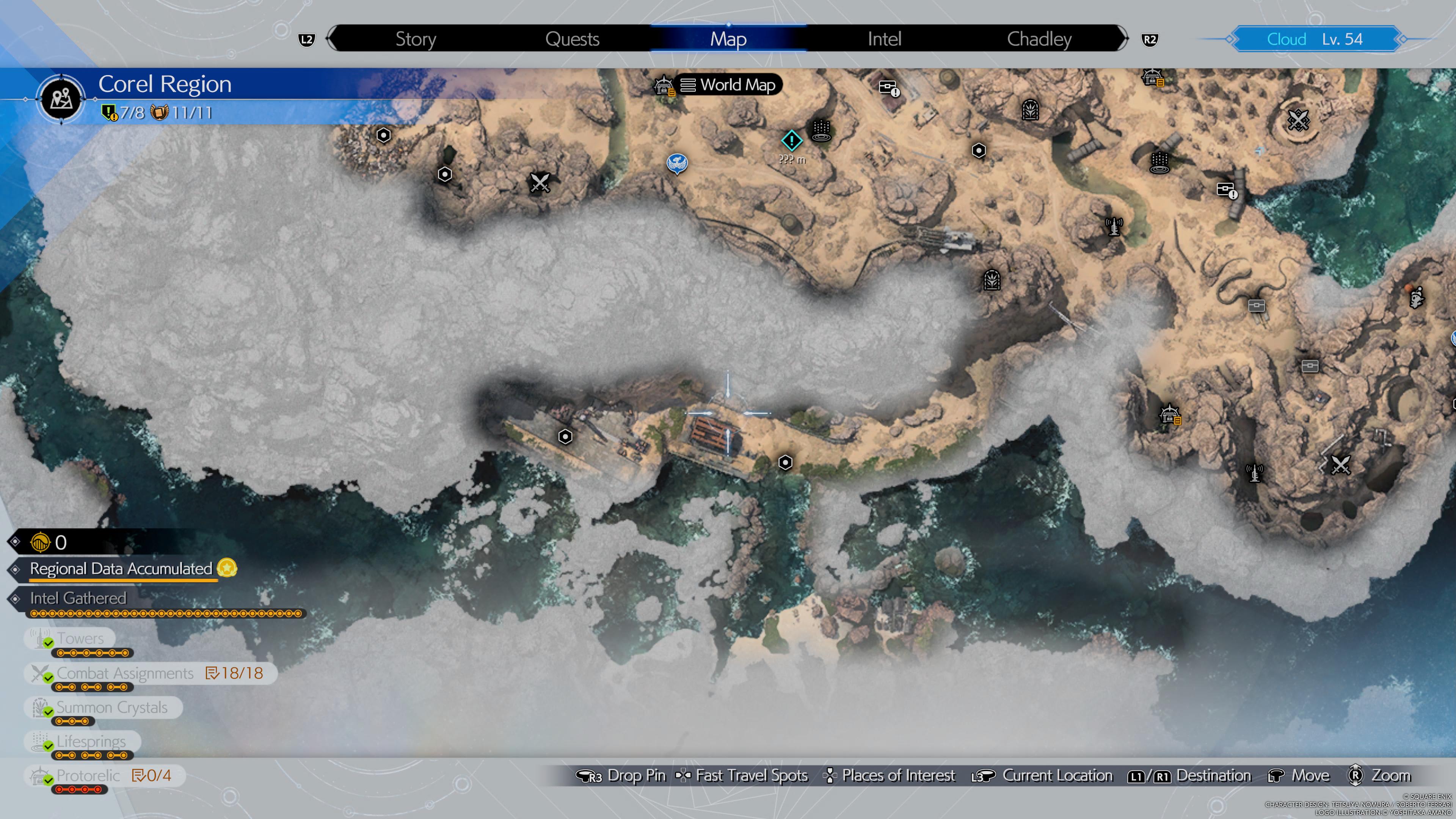 All Maps in Final Fantasy 7 (FF7) Rebirth