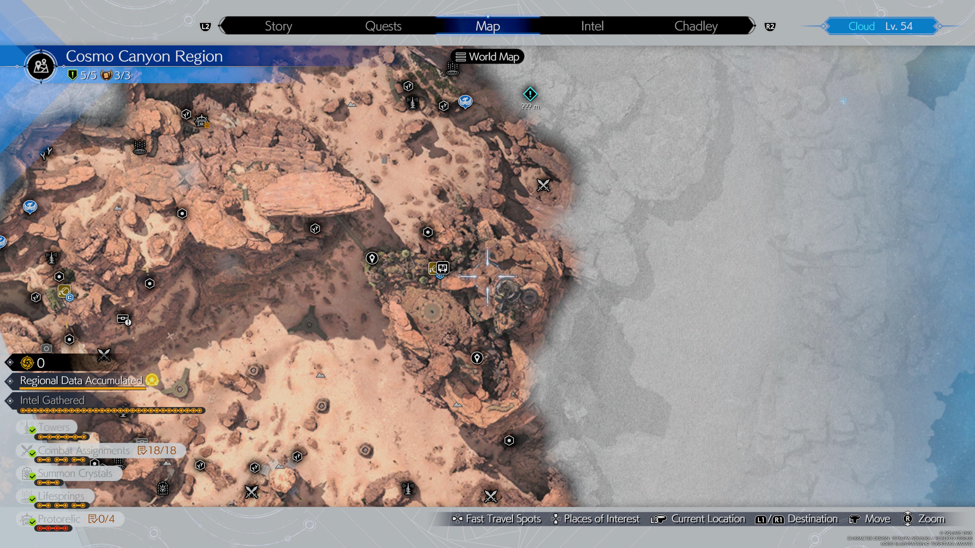 All Maps in Final Fantasy 7 (FF7) Rebirth