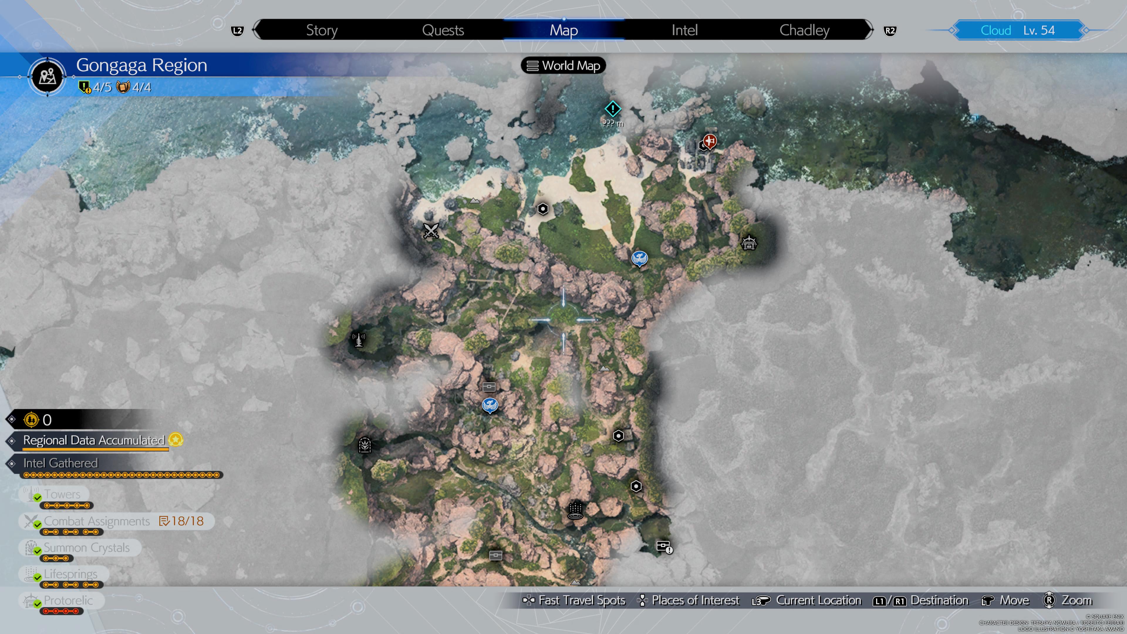 All Maps in Final Fantasy 7 (FF7) Rebirth