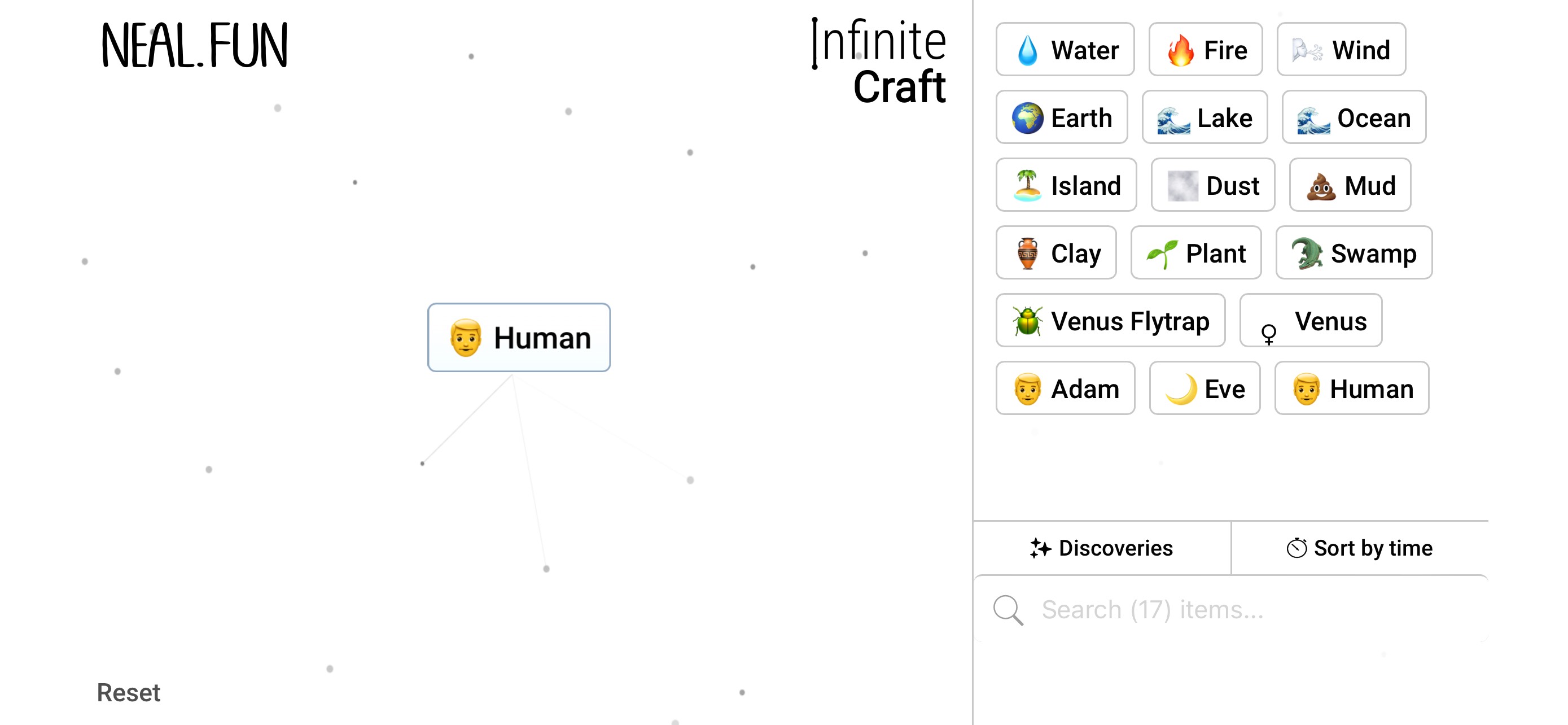 How to Make Human in Infinite Craft