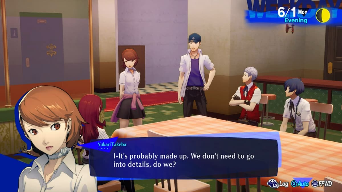 Persona 3 Reload Ghost Story Answers for Yukari