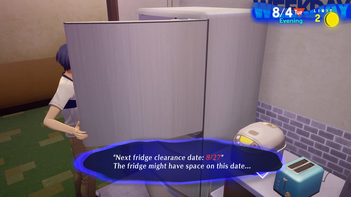 What to Do With the Fridge in Persona 3 Reload