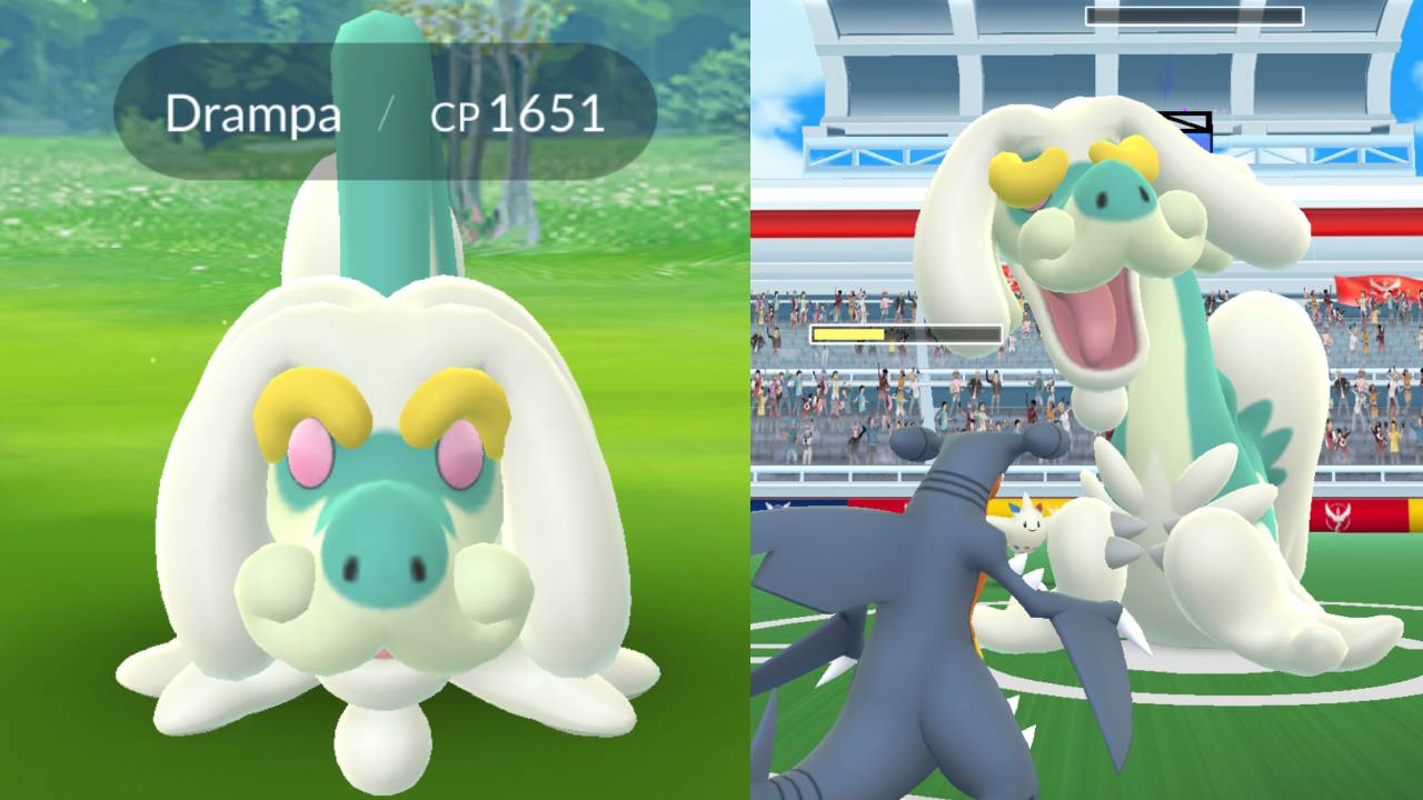 How To Catch Drampa In Pokemon GO