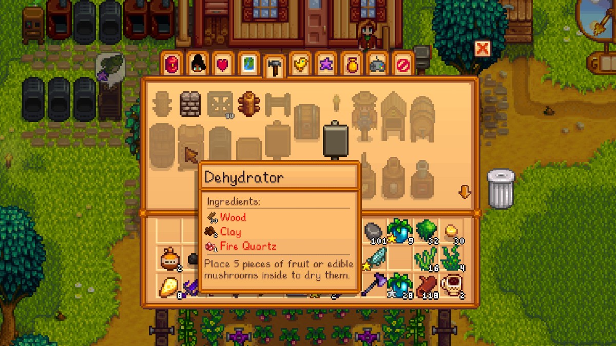 How To Get The Dehydrator in Stardew Valley