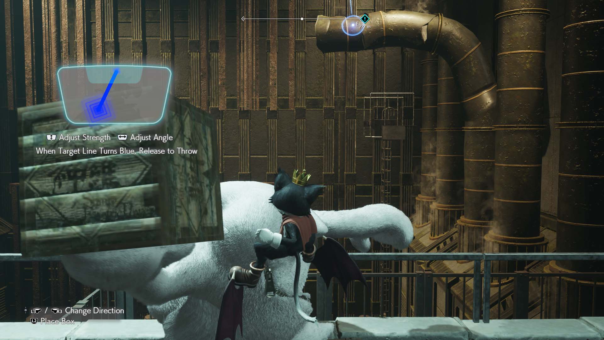 How To Hit The Pipe As Cait Sith Under Shinra Manor in Final Fantasy 7 ...