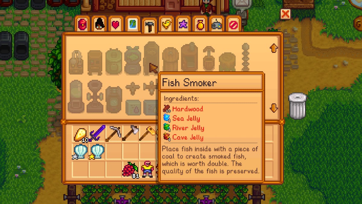 How To Unlock The Fish Smoker in Stardew Valley