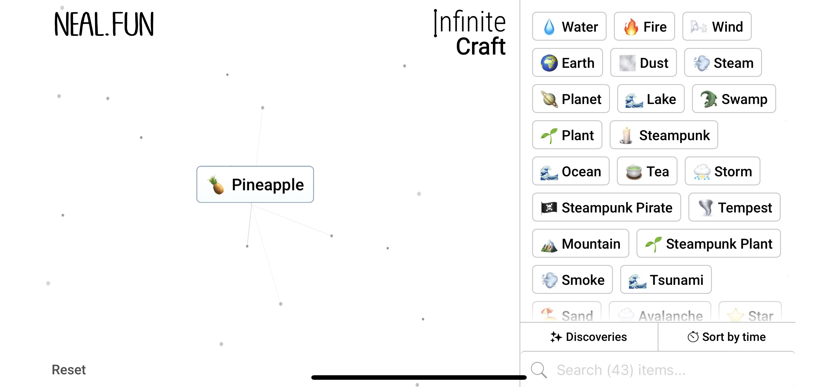 How to Make Pineapple in Infinite Craft