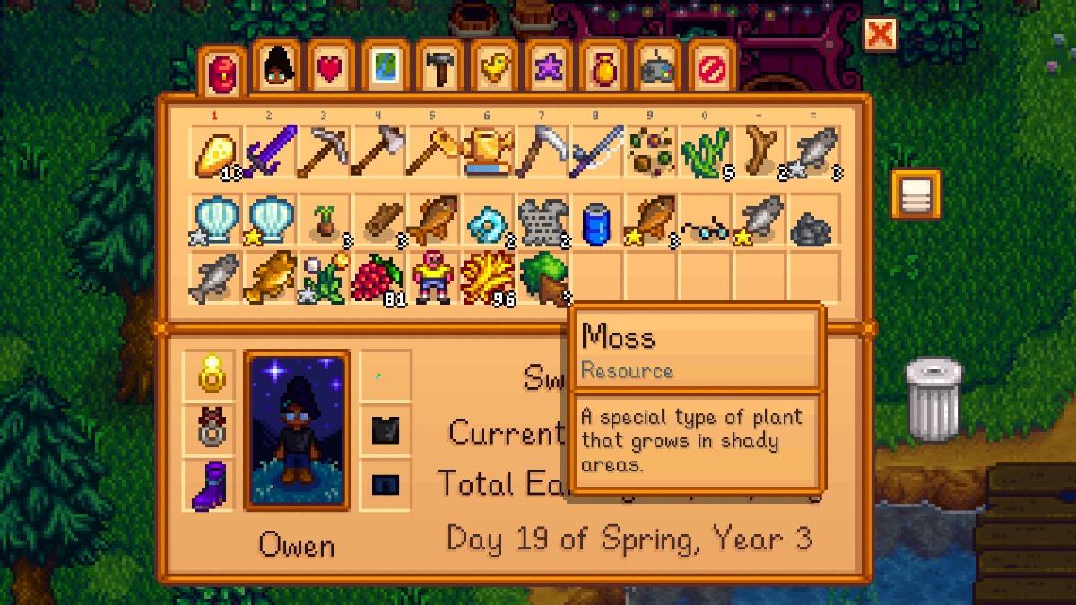 How To Get & Use Moss in Stardew Valley