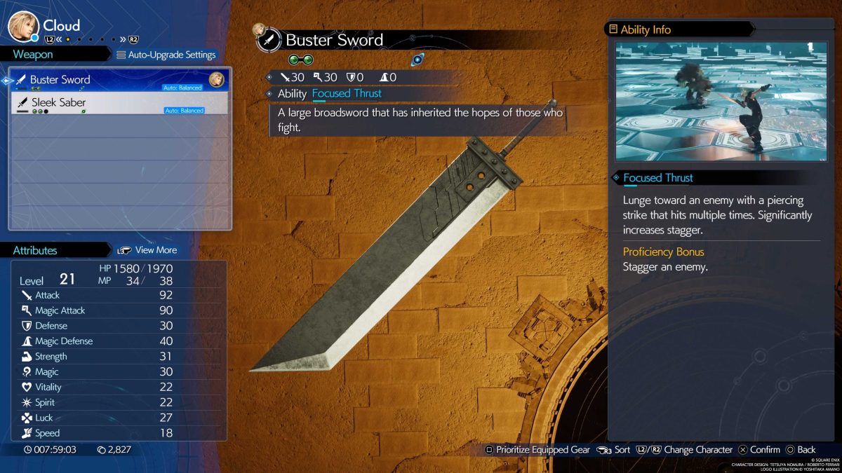 How to Upgrade Weapons in Final Fantasy 7 (FF7) Rebirth