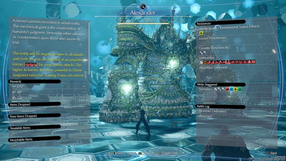 How to Beat Alexander and Get Alexander Summon in Final Fantasy 7 ...