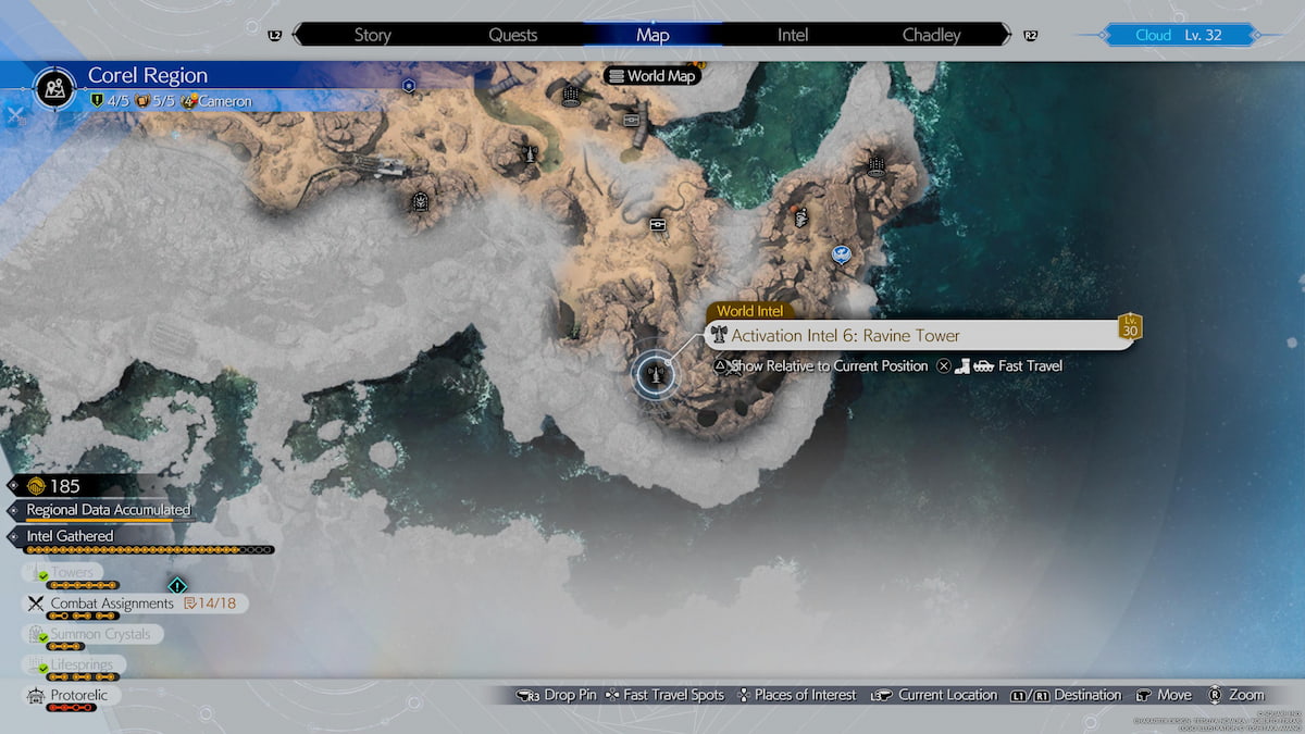 FF7 Rebirth Corel Region 100% Completion Checklist - The Escapist