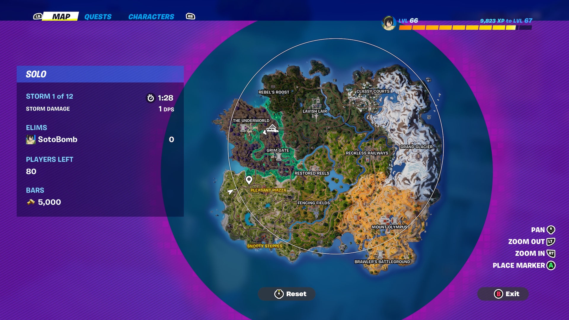 How to Visit Mount Olympus & Coastal Columns in Fortnite