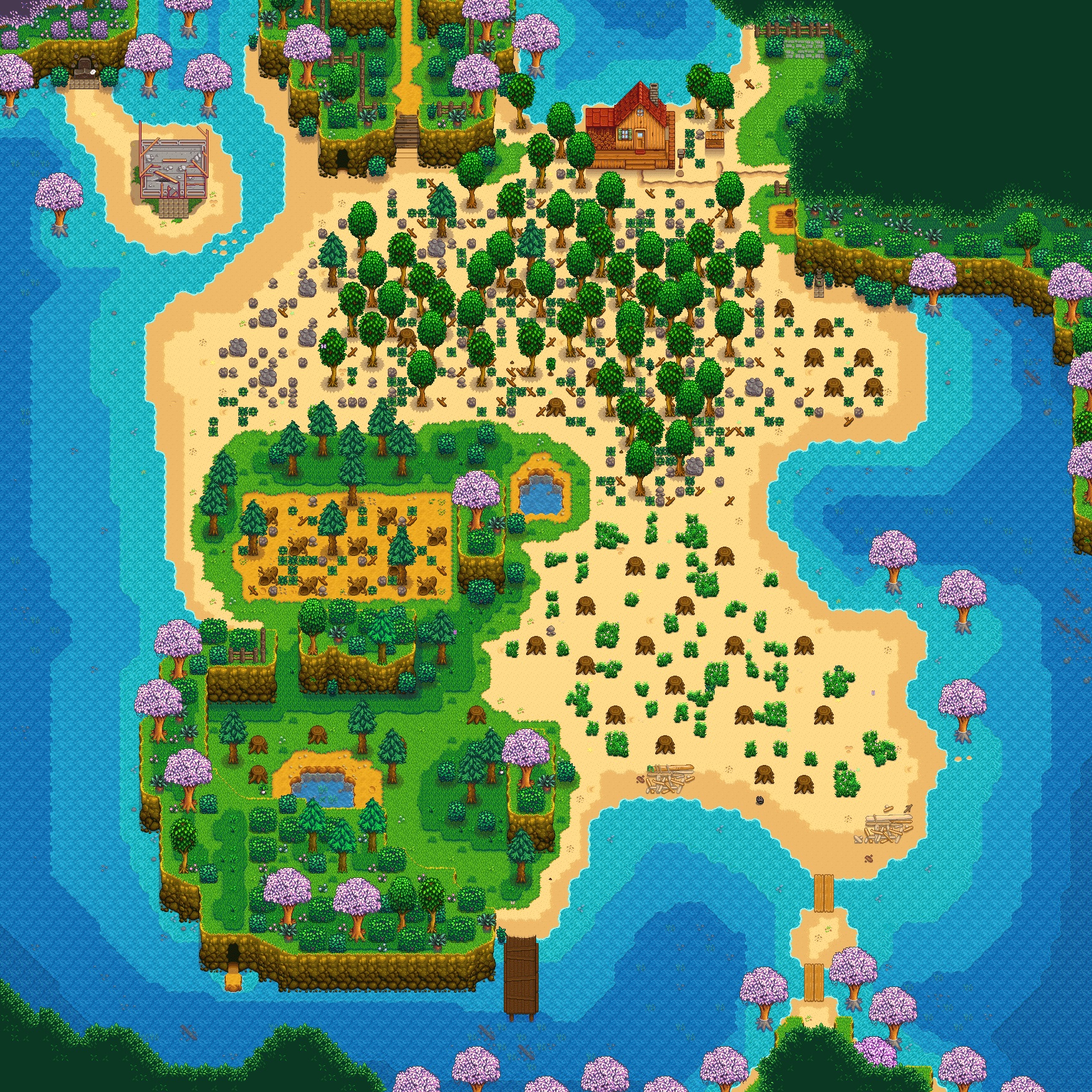Stardew Valley Beach Farm Map – Secrets, Perks & Strategies