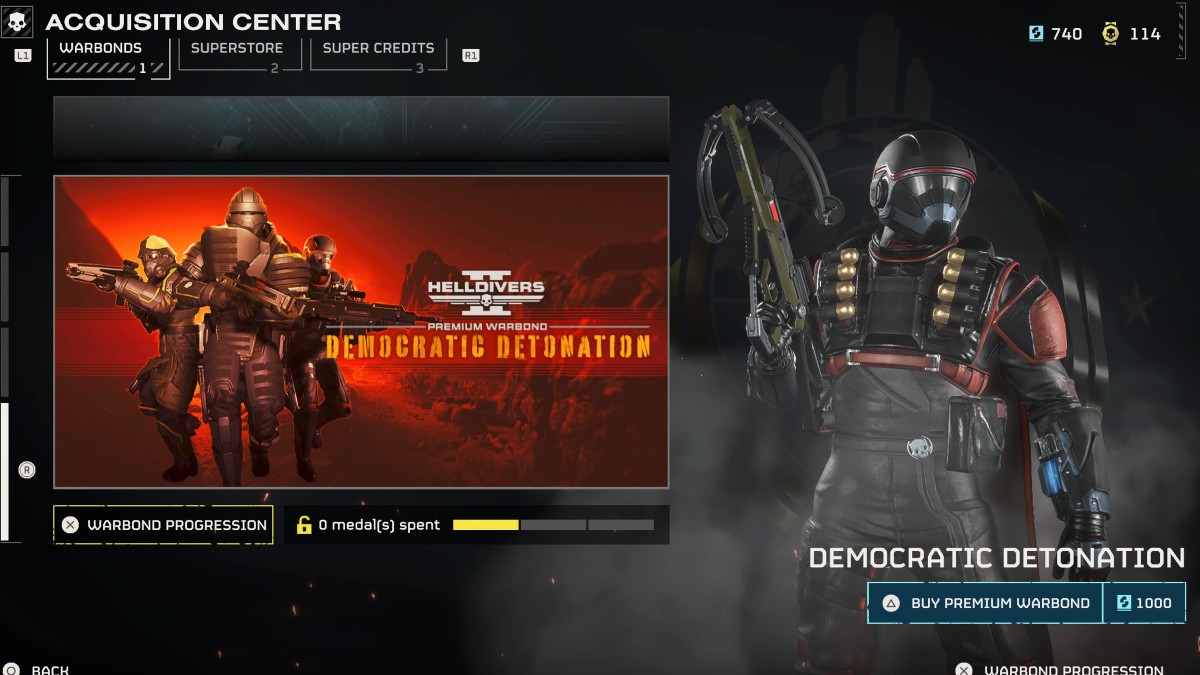 How to Get the Democratic Detonation Warbond in Helldivers 2