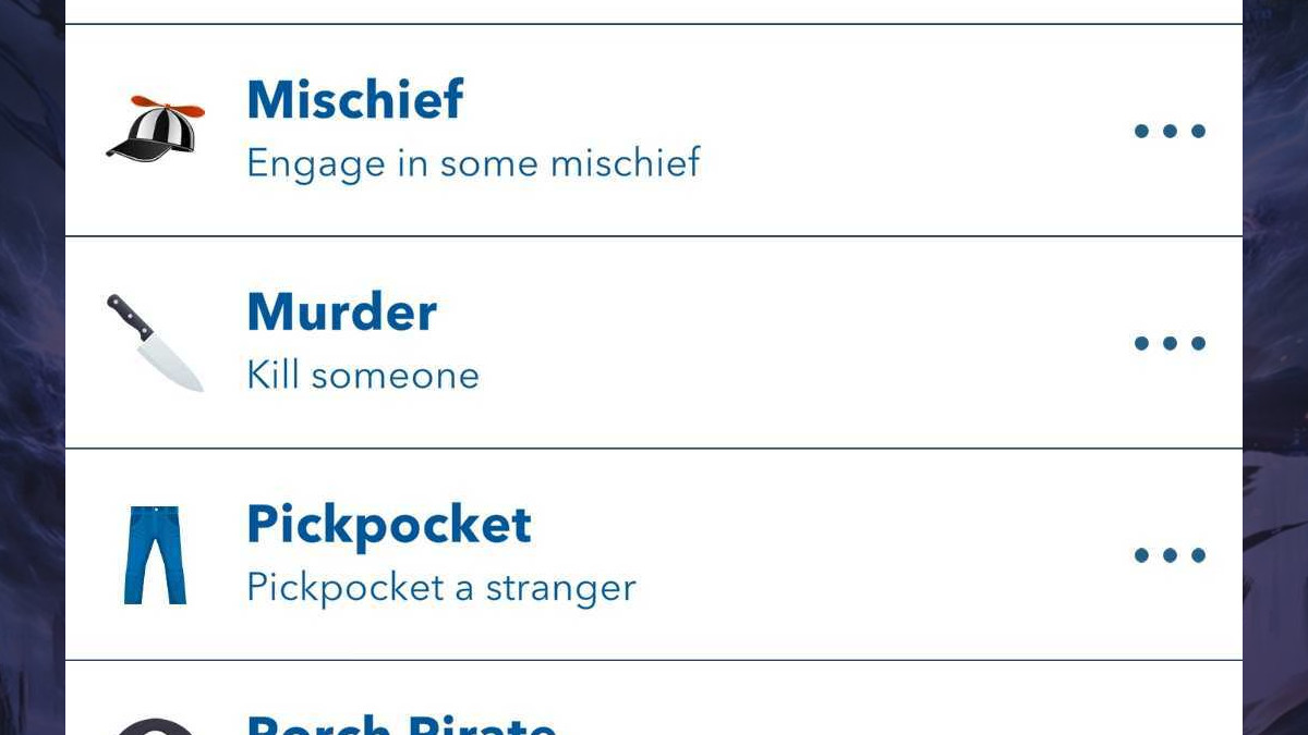 How To Complete The Cursed Killer Challenge in BitLife - The Escapist