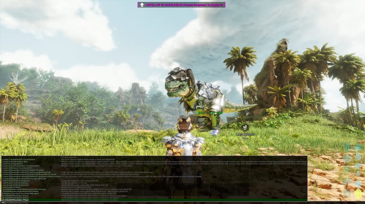 All Ark Survival Ascended Console Commands & Cheats Listed