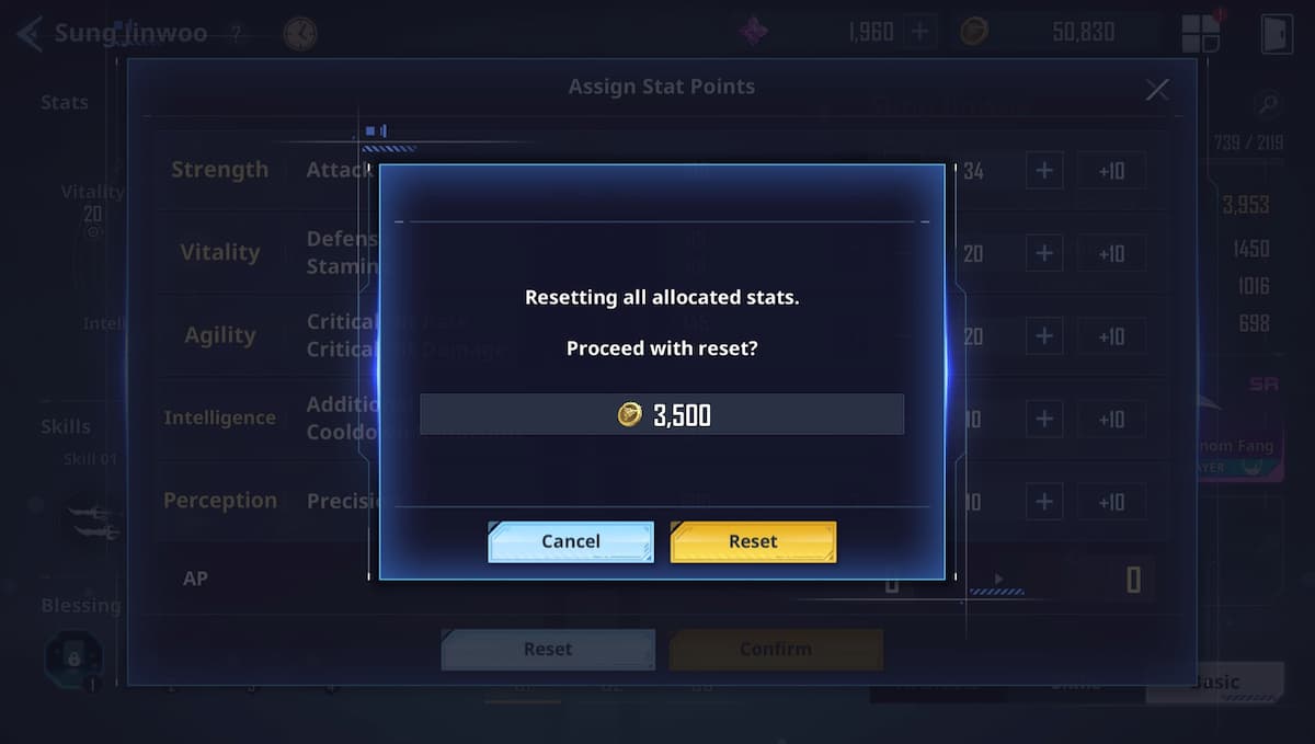 Solo Leveling Arise Stats Guide: Best Stats for Sung Jinwoo