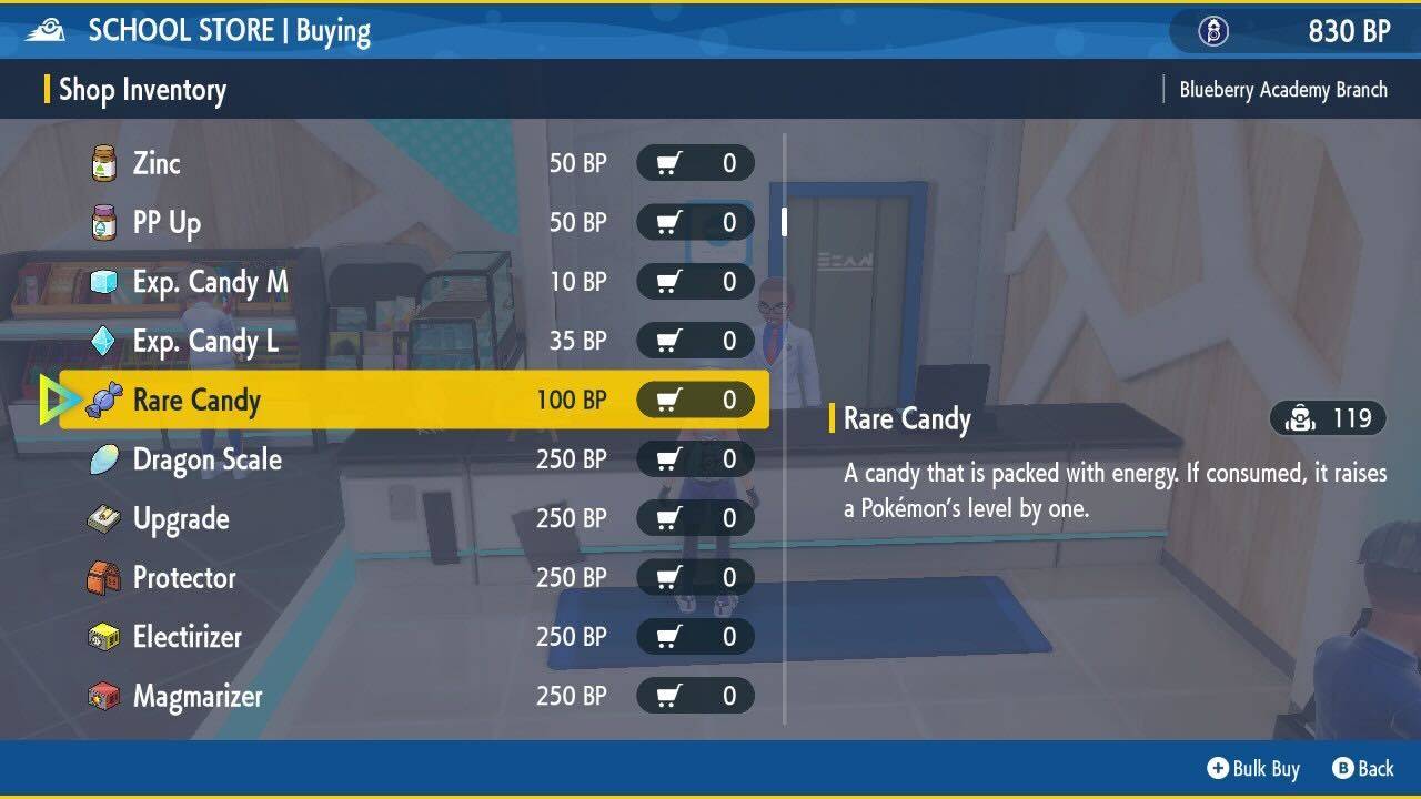 Where To Buy Rare Candy & EXP Candy In Pokemon Scarlet & Violet - The ...