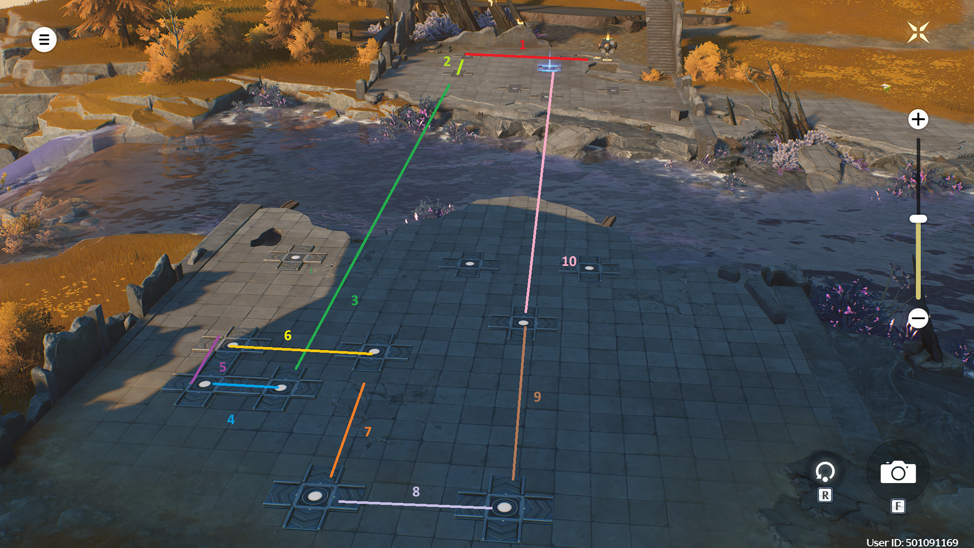 Solution for Wuthering Waves Magnetic Cube Puzzle in Camp Overwatch