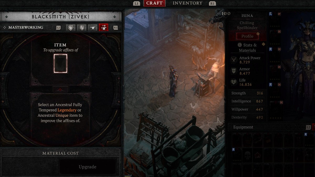 How to Unlock Masterworking in Diablo 4 - The Escapist