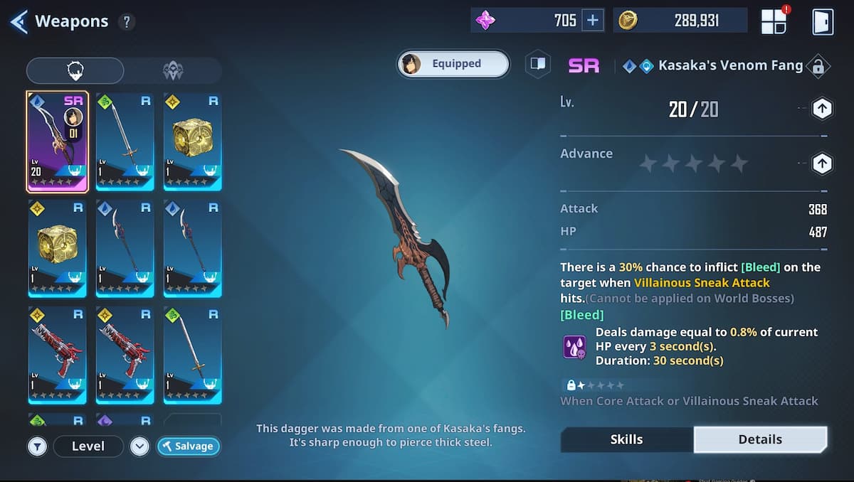 Solo Leveling Arise Weapons Tier List (June 2024)