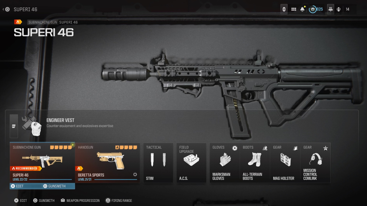 Best Superi 46 Loadout in MW3 Season 4