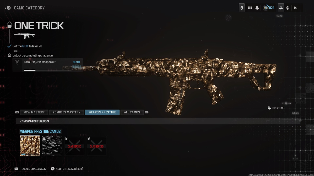 How to Unlock the Obsidian Camo in MW3 Season 4