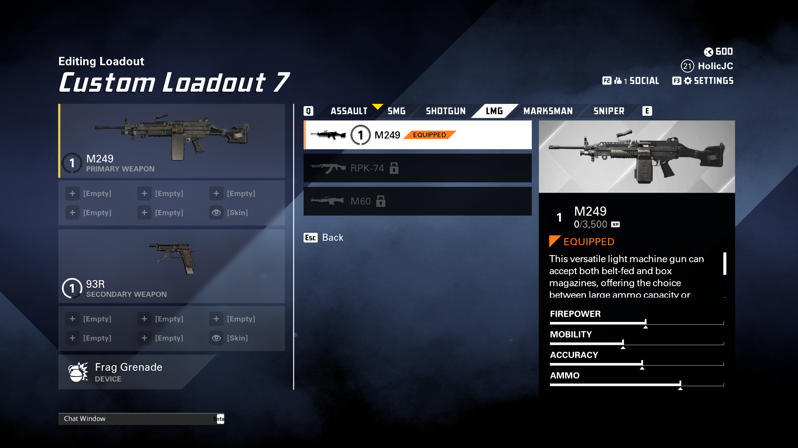 Best M249 Loadout in XDefiant - The Escapist