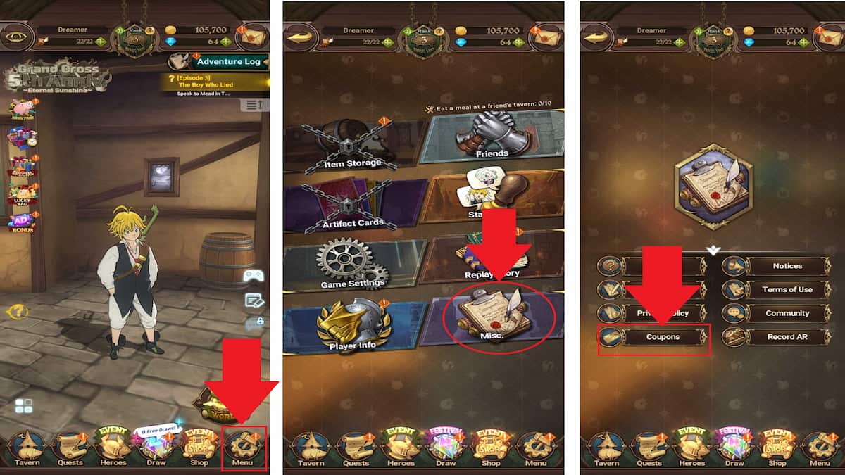 7DS Grand Cross Codes (April 2025) - The Escapist