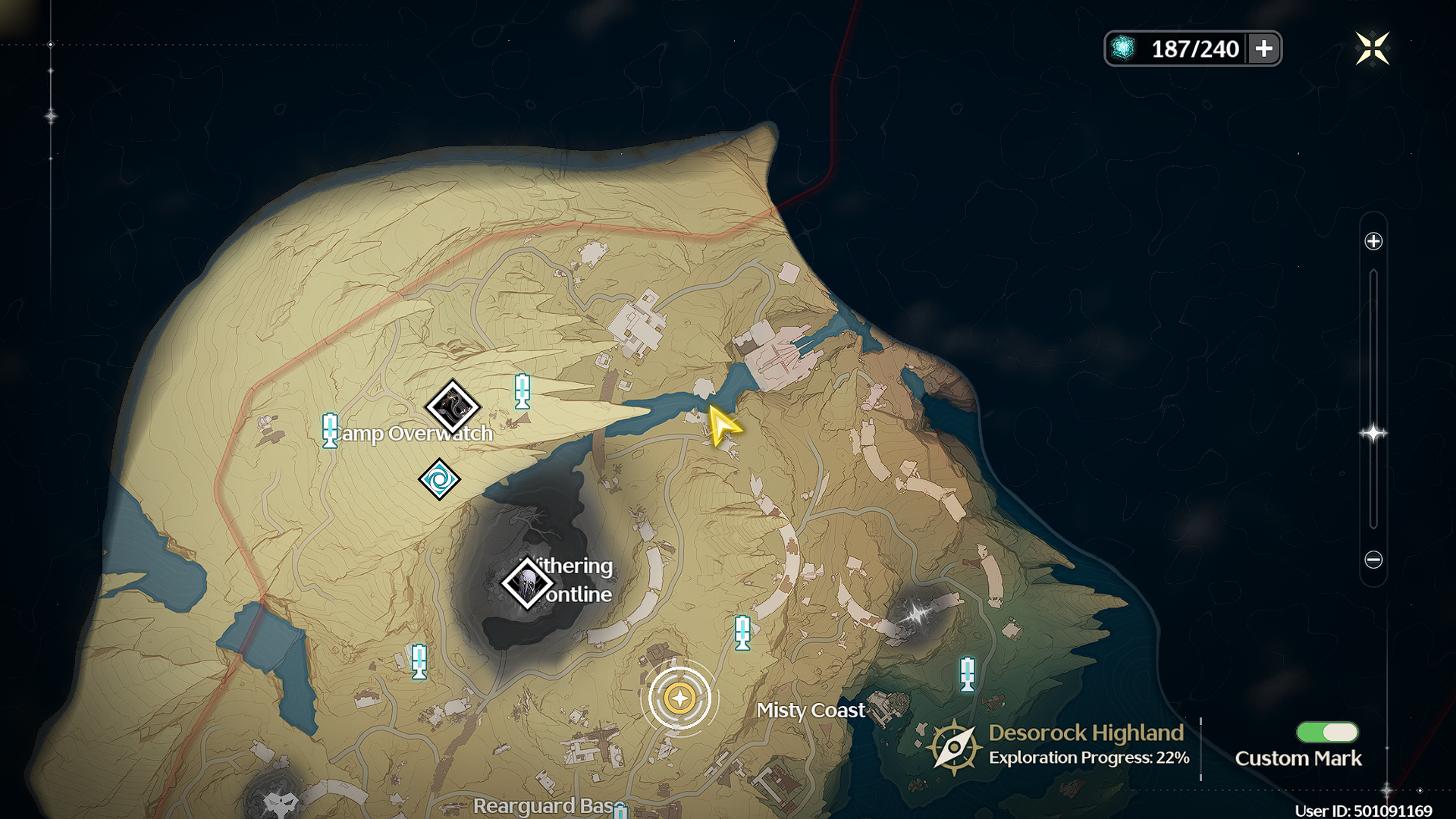 Solution for Wuthering Waves Magnetic Cube Puzzle in Camp Overwatch