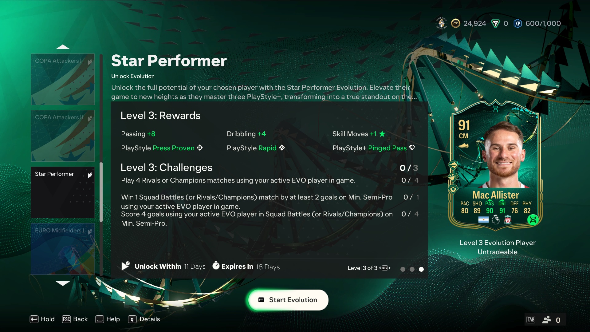 EA FC 24 Star Performer Evolution Guide: Best Players to Use ...